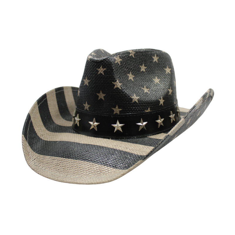 Achromatic USA American Flag Cowboy Hat – Safety Gear Central